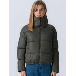 Teeshoppen Jacket ' Short Puffer ' Damen Gr&ouml;&szlig;e XL oliv