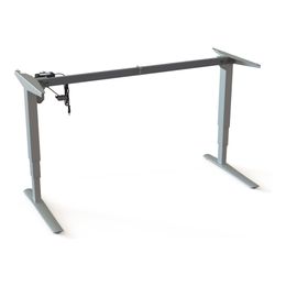 STIER Elektrisch h&ouml;henverstellbares Gestell 501-43 Silber 160 x 80 cm (907766)