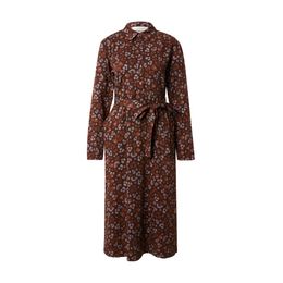 Companiafantastica Compania Fantastica Kleid Damen Gr&ouml;&szlig;e 40 schoko / cognac / wei&szlig; Sommerkleid