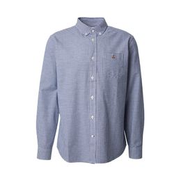 GAP Button Up Shirt 'BRANNAN' male size S Dark blue / White