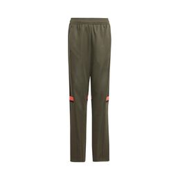 adidas Performance Sporthose 'Squadra 25' Jungen Gr&ouml;&szlig;e 140 oliv / orange / schwarz