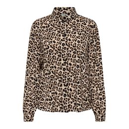Jacqueline de Yong JDY Blouse 'JDYBROOKE' female size XXL Beige / Greige / Black