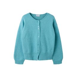 name it Strickjacke 'NKFLEMINA' M&auml;dchen Gr&ouml;&szlig;e 122/128 aqua