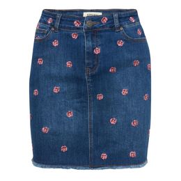 KOROSHI Skirt female size 44 Dark blue / Wine red