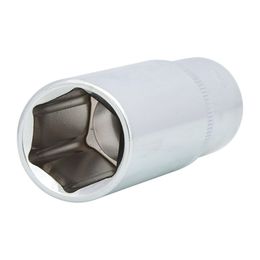 KS Tools 1/2" CHROMEplus Sechskant-Stecknuss, lang, 18mm (918.1248)
