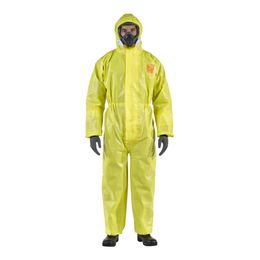 Ansell Schutzoverall Typ 3/4/5 AlphaTec 3000, gelb, Unisex-Gr&ouml;&szlig;e: 3XL ; Ansell Health Care (YE30-W-00-111 GR. XXXL)