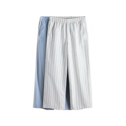 The Set Pants female size 36 Dusty blue / Light blue / Off white