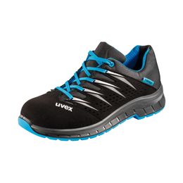 Uvex Halbschuh schwarz/blau Uvex 2 trend, S1, EU-Schuhgr&ouml;&szlig;e: 50 (6937850)