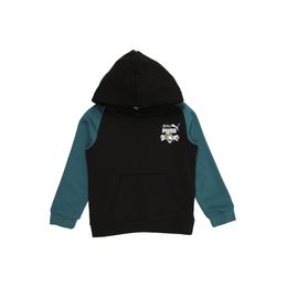 Puma Sweatshirt 'Super' boy size 116 Petrol / Black / White