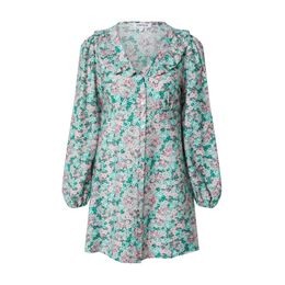 EDITED Blusenkleid 'Lili' Damen Gr&ouml;&szlig;e 36 gr&uuml;n / jade / grasgr&uuml;n / helllila Sommerkleid