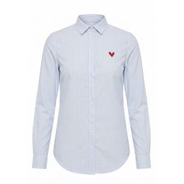 Felix Hardy Blouse female size M Light blue / White