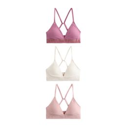 next BH Damen Gr&ouml;&szlig;e 80 rosa / eosin / wei&szlig;