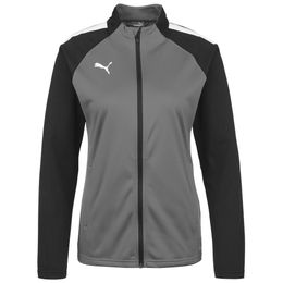 Puma Jacke 'TeamLiga' Damen Gr&ouml;&szlig;e M anthrazit / silbergrau / wei&szlig;