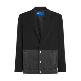 KARL LAGERFELD JEANS Jacke Herren Gr&ouml;&szlig;e L schwarz / black denim Sommerjacke