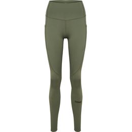 Hummel Sporthose 'HIIT INTENSITY' Damen Gr&ouml;&szlig;e S oliv
