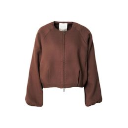 Msch Copenhagen Jacke 'Zein Esteriane' Damen Gr&ouml;&szlig;e M/L schoko Sommerjacke