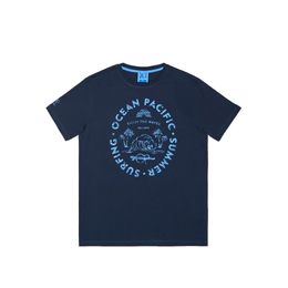 Ocean Pacific T-Shirt 'Tathra' Herren Gr&ouml;&szlig;e S navy / azur