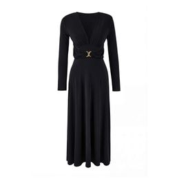 Trendyol Kleid Damen Gr&ouml;&szlig;e 40 schwarz Sommerkleid