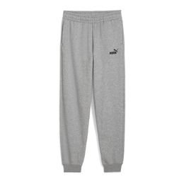 Puma Sporthose 'ESS No. 1' Jungen Gr&ouml;&szlig;e 164 graumeliert / schwarz
