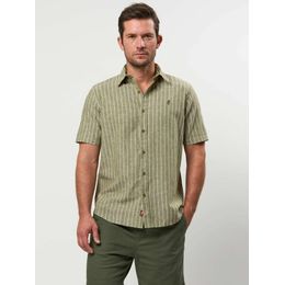 MCS Button Up Shirt ' MCBernard ' male size S Light green