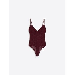 Bershka Body Damen Gr&ouml;&szlig;e XS weinrot