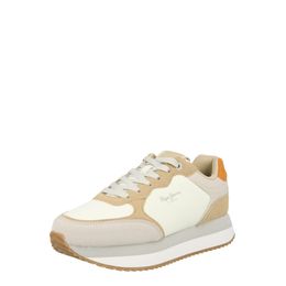 Pepe Jeans Sneaker Damen Gr&ouml;&szlig;e 40 beige / camel / hellbeige / orange Sommerschuhe