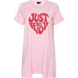 ZIZZI Kleid 'MALLY' Damen Gr&ouml;&szlig;e 5XL/6XL rosa / rot Sommerkleid