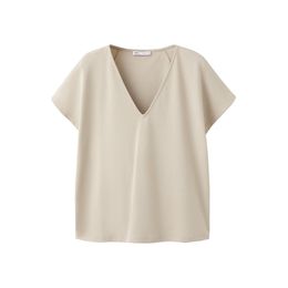 Mango T-Shirt 'SEVIPI' Damen Gr&ouml;&szlig;e 4XL/5XL greige