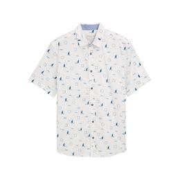 Tom Tailor Hemd Herren Gr&ouml;&szlig;e XXXL blau / wei&szlig;