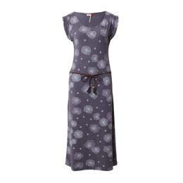 Ragwear Summer Dress female size 34 Dark grey / White
