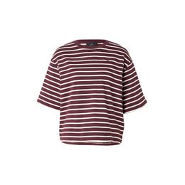 monari T-Shirt Damen Gr&ouml;&szlig;e L bordeaux / wei&szlig;