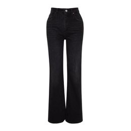Trendyol Jeans Damen Gr&ouml;&szlig;e 32/34 schwarz