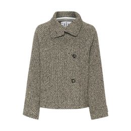 Saint Tropez Between-Season Jacket 'Fawn' female size XL mottled grey