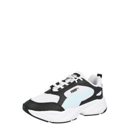Puma Sneaker 'Cassia 2.0' Damen Gr&ouml;&szlig;e 40.5 pastellblau / schwarz / wei&szlig; Sommerschuhe