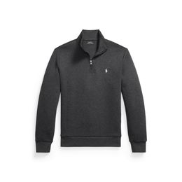 Polo Ralph Lauren Sweatshirt Herren Gr&ouml;&szlig;e L graumeliert / wei&szlig;