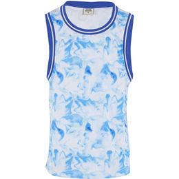 Just Rhyse Shirt male size XL Navy / Light blue / White