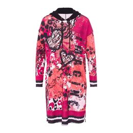 heine Kleid Damen Gr&ouml;&szlig;e 46 magenta / himbeer / schwarz / wei&szlig; Sommerkleid