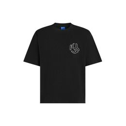 KARL LAGERFELD JEANS T-Shirt Herren Gr&ouml;&szlig;e XS schwarz / wei&szlig;