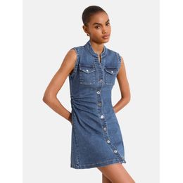 Lipsy Kleid Damen Gr&ouml;&szlig;e 40 blue denim Sommerkleid