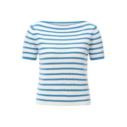 Rich & Royal Rich & Royal Pullover Damen Gr&ouml;&szlig;e XL blau / wei&szlig;