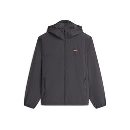 Tommy Jeans Jacke 'Packable Ripstop Relaxed Hooded' Herren Gr&ouml;&szlig;e XL dunkelgrau Sommerjacke
