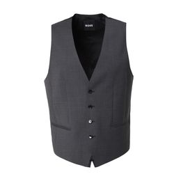 BOSS Suit Vest male size 54 Dark grey / Black