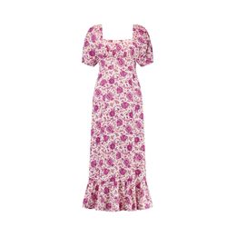 Shiwi Sommerkleid Damen Gr&ouml;&szlig;e 42 ecru / mischfarben
