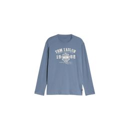 Tom Tailor Shirt Herren Gr&ouml;&szlig;e S saphir / wei&szlig;