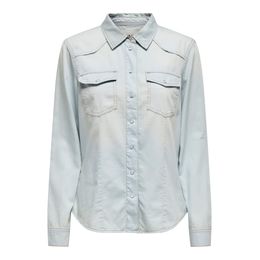 ONLY Bluse 'ONLAlice' Damen Gr&ouml;&szlig;e S blue denim