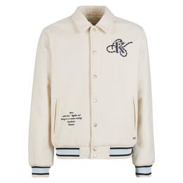 Karl Kani &Uuml;bergangsjacke Herren Gr&ouml;&szlig;e XXL hellblau / schwarz / wei&szlig; Sommerjacke