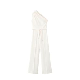 Mango Jumpsuit Damen Gr&ouml;&szlig;e XS wei&szlig;