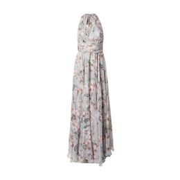 Mascara Evening Dress female size 36 Light grey / Green / Purple / Orange