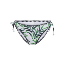 Only Bikinihose 'Tricia' Damen Gr&ouml;&szlig;e XS gr&uuml;n / hellgr&uuml;n / schwarz / wei&szlig;