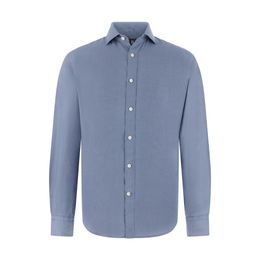 Boggi Milano Button Up Shirt male size L Indigo